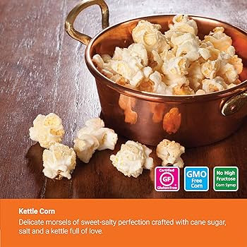 Popcornopolis Gourmet Popcorn Snacks, 40 Cone Variety Gift Cones / 0.9 ...