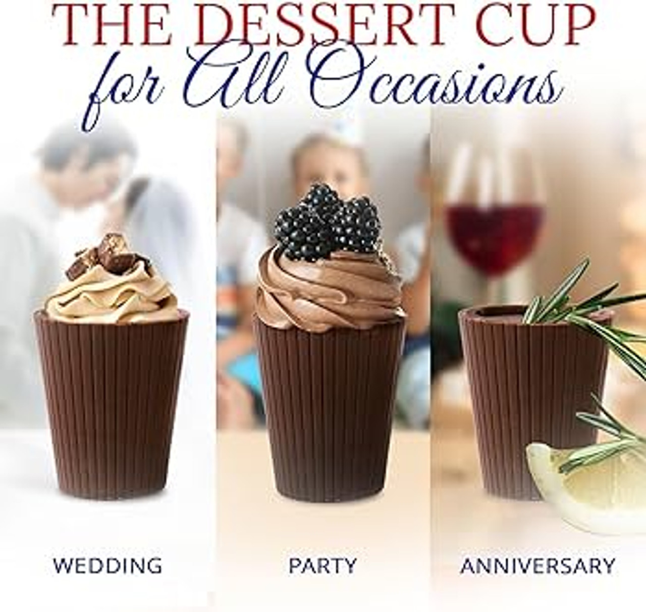 Belgium Creamy Milk Chocolate Liquor / Liqueur Cups - includes 320 Milk ...