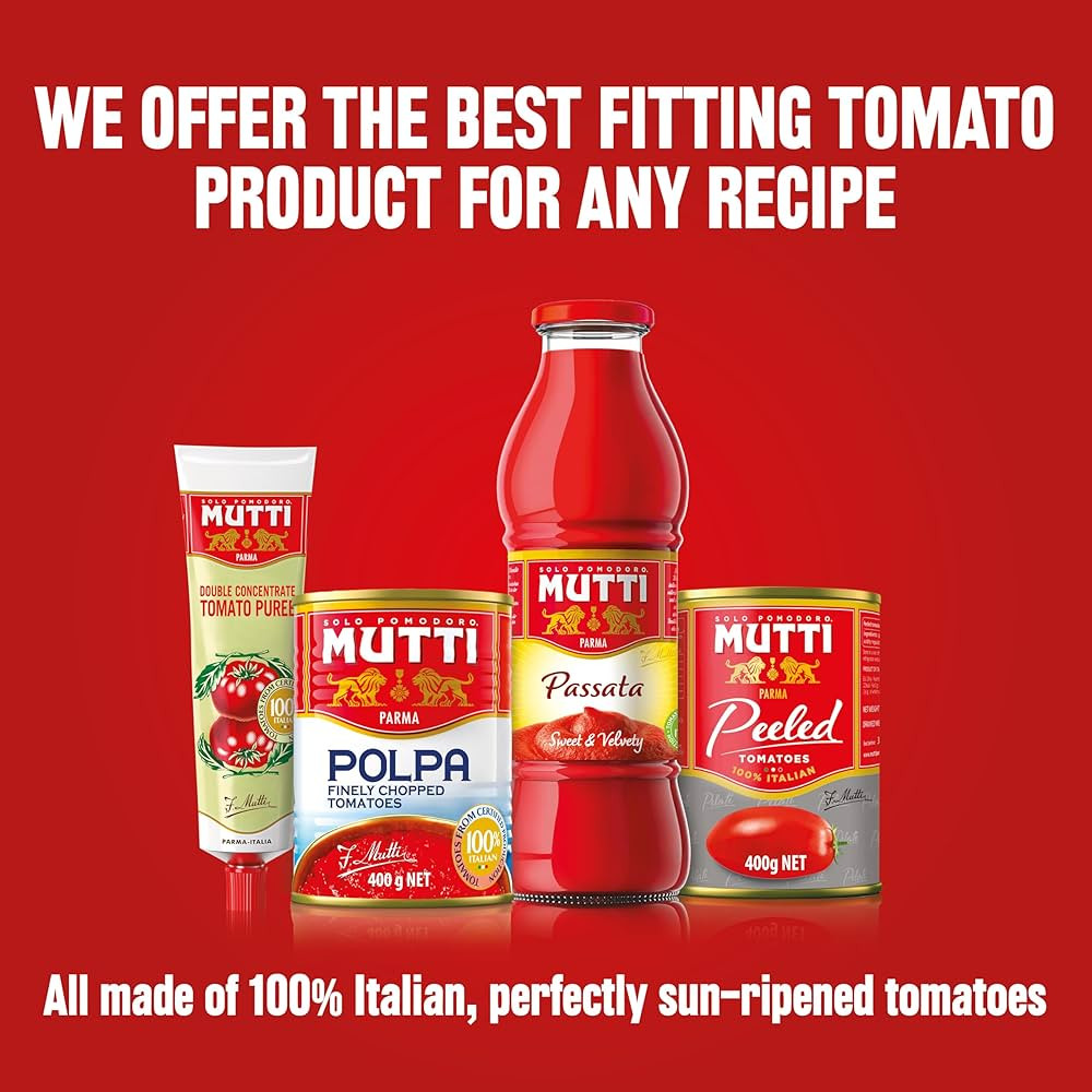 Mutti Whole Peeled Tomatoes (Pelati), 28oz - Pack of 6