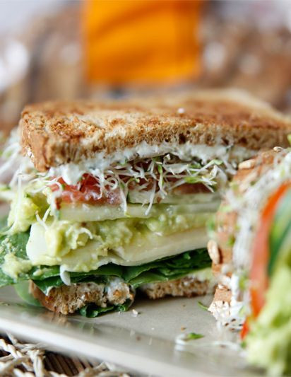Loaded Veggie Sandwich