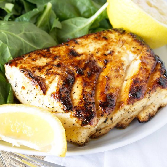 Wild Alaskan Halibut Fillets- 6 of 6 oz each - Skin Off