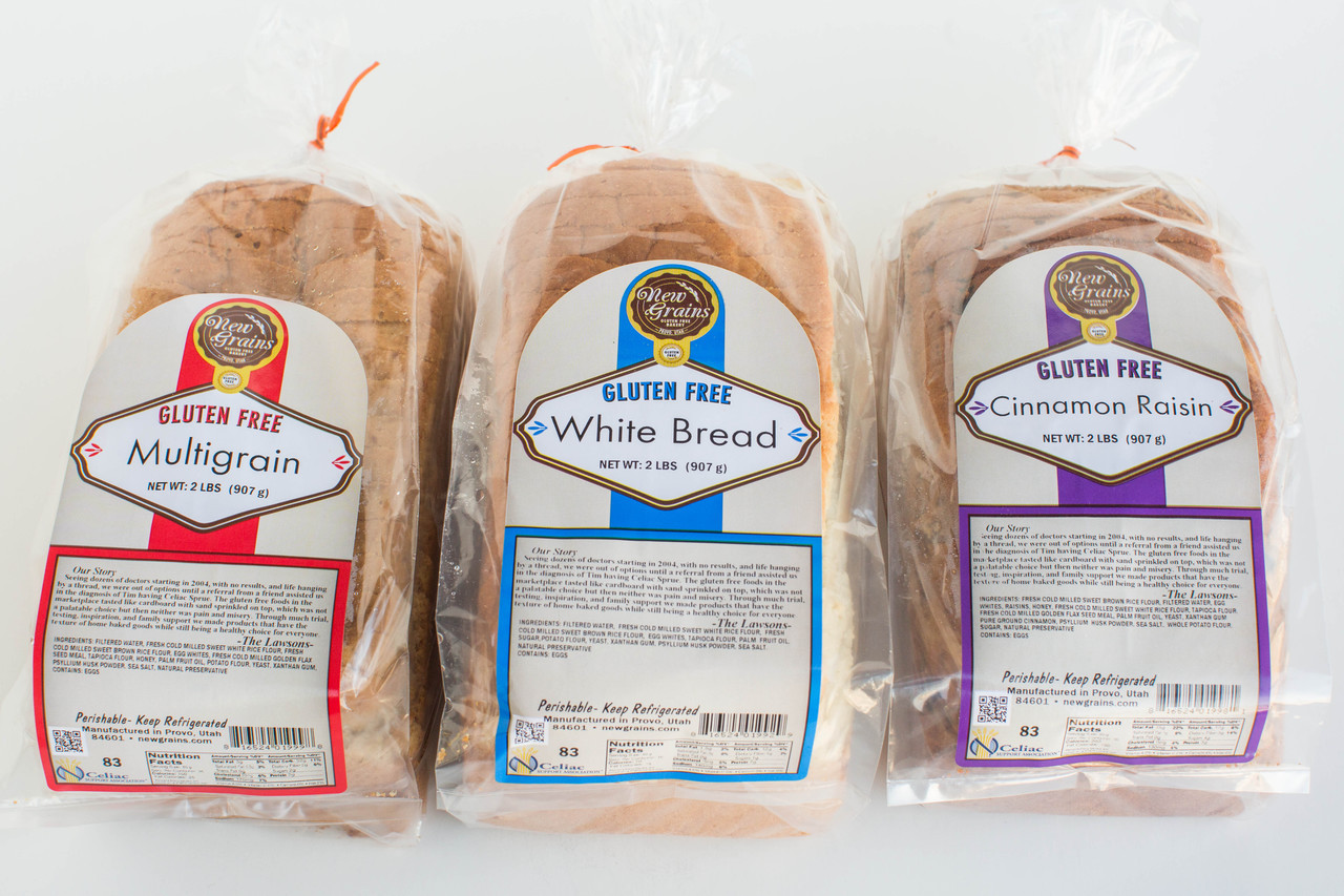 Gluten Free Variety Bread Pack