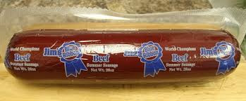 Jim's Blue Ribbon Beef Summer Sausage 28 oz. - Gluten Free