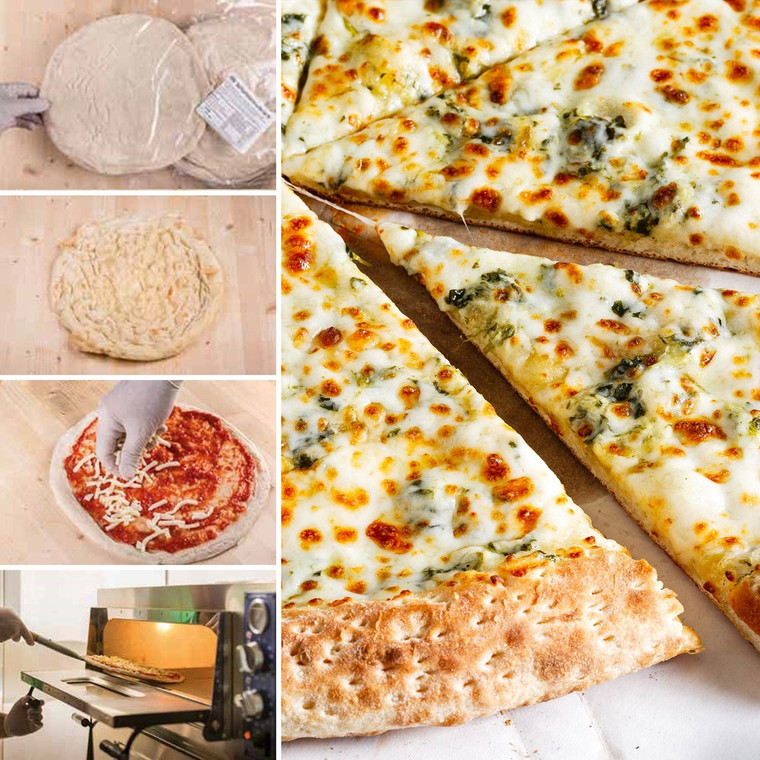 Gourmet White Cheese Pizza Kit - includes 5 pizzas to make