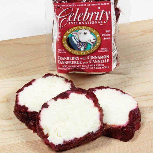 Goat cheese by Celebrity Variety - includes Fig, Cranberry Cinnamon ...