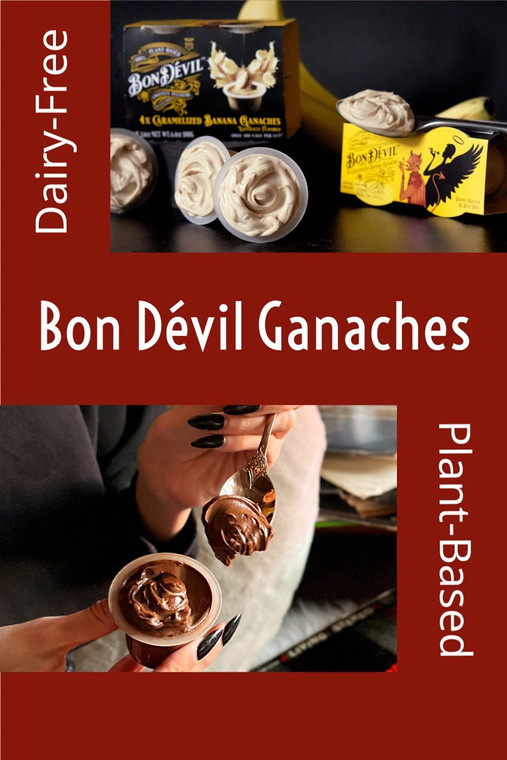 Bon Dévil Chocolate Ganache Dessert, Dairy-Free, Vegan, Gluten-Free, 9. ...