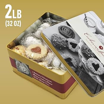 Assorted Italian Cookies Gift Box, 30+ Pieces Individually Wrapped ...