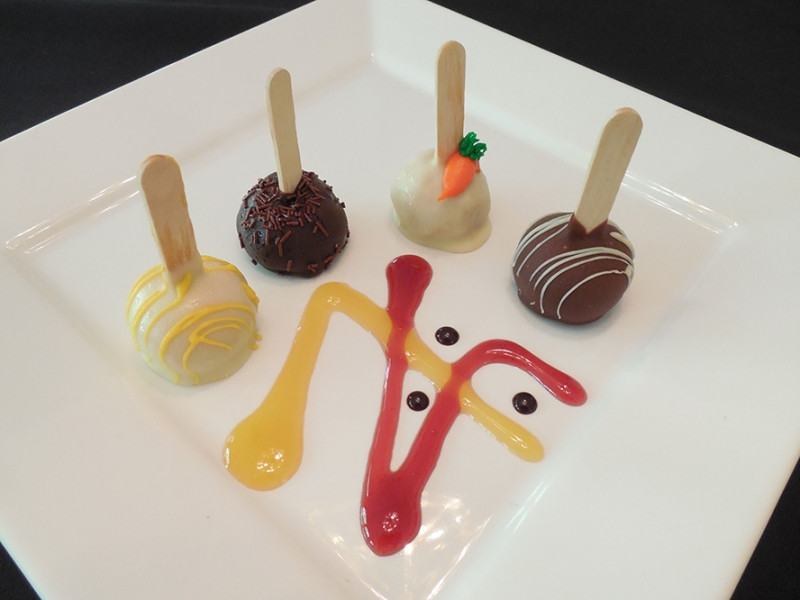 Cake Pop Assortment - 45 pieces per tray