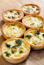 Mini Quiche Assortment - 100 pieces per tray