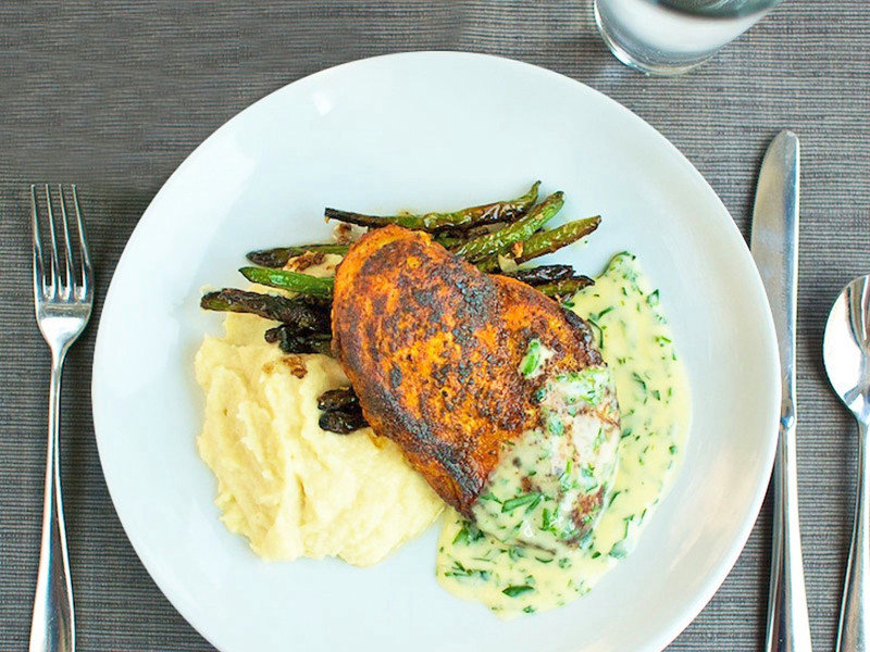 Air Chilled ABF Chicken Thighs - Non-GMO - Skinless/Boneless