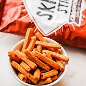 Skinny Sticks Sweet Potato Snack, Cinnamon Sugar, 6.0 Oz - 6 Pack