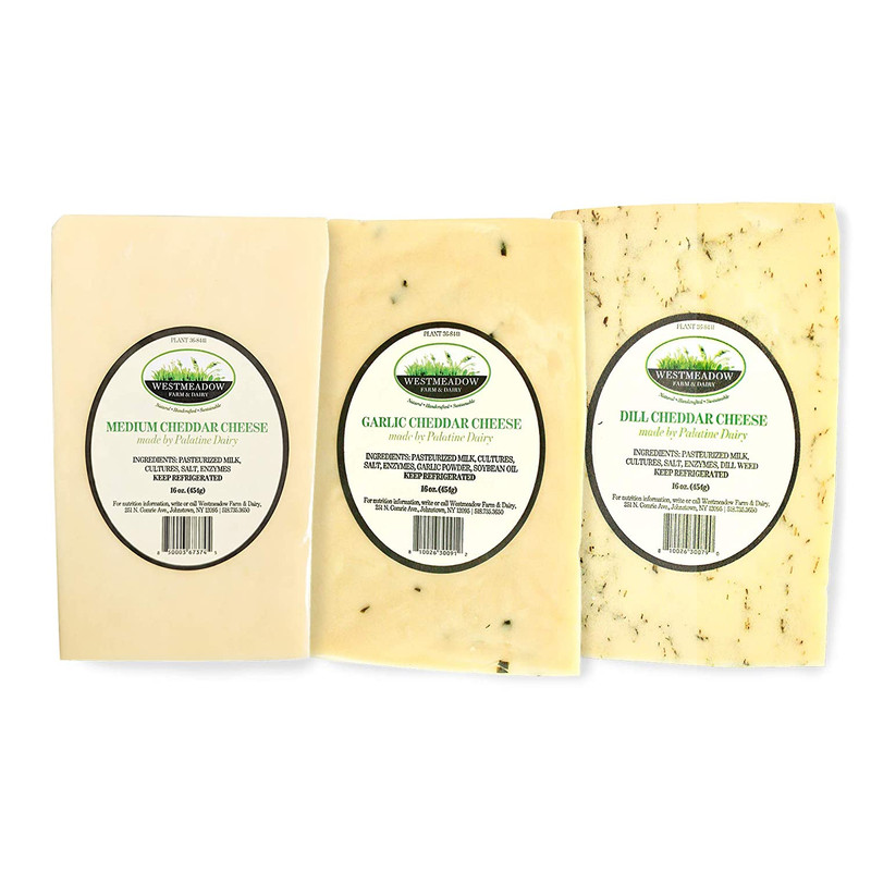 Westmeadow Farm Artisan Wine Lovers Artisan Cheddar Cheese Bundle ...