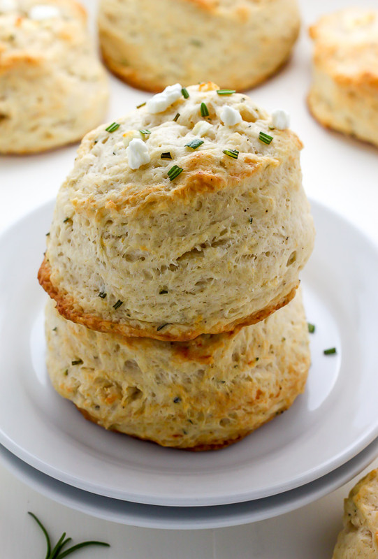 Rosemary Goat Cheese Biscuits