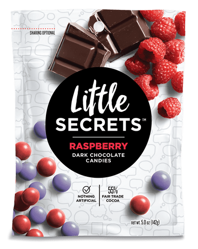 Little Secrets Raspberry 5 oz Candies, 4 Pack