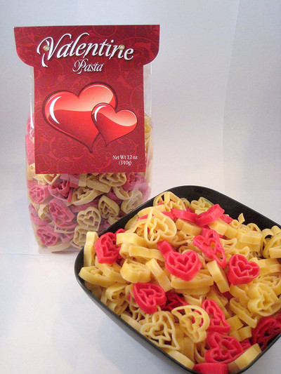 Valentine Heart Shaped Pasta