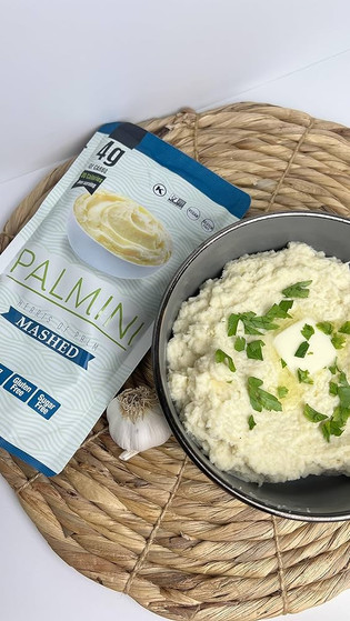 Palmini Mashed Low-Carb, Low-Calorie Hearts of Palm Mash | Keto, Gluten ...