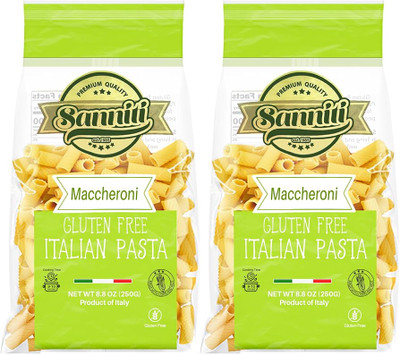 Sanniti Gluten Free Maccheroni Pasta - 100% Organic Italian European ...