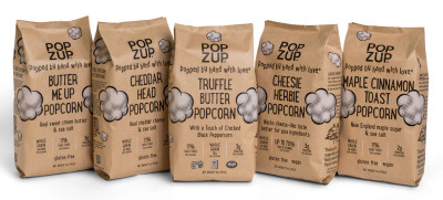 Popzup Try Them All Popcorn Variety Pack, Non-GMO, Gluten Free - Large ...