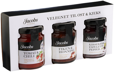Jacobs Utvalgte French Jams for Cheese, 110g – Syltetøy til Ost ...