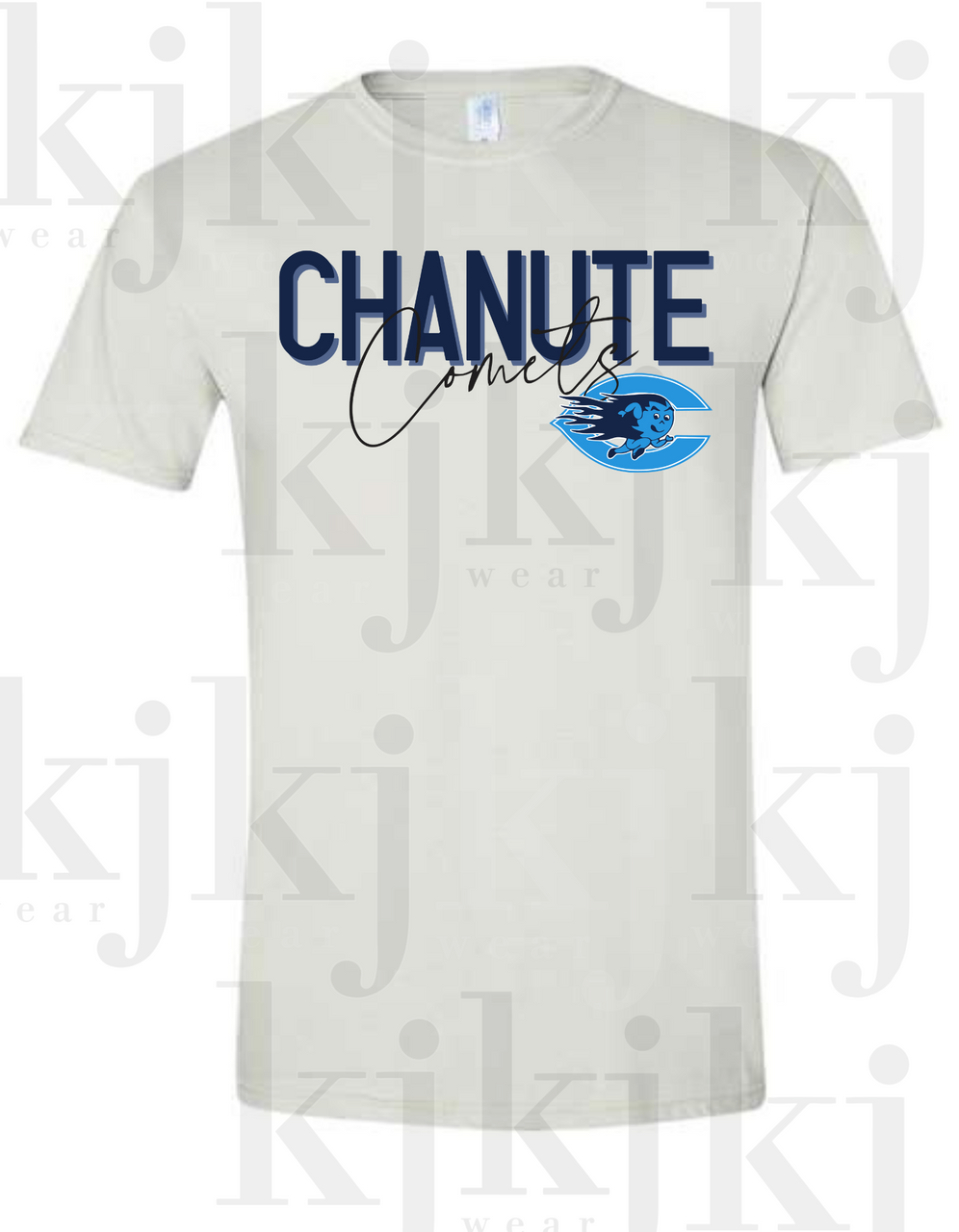 CHANUTE BLUE COMETS SIGNATURE