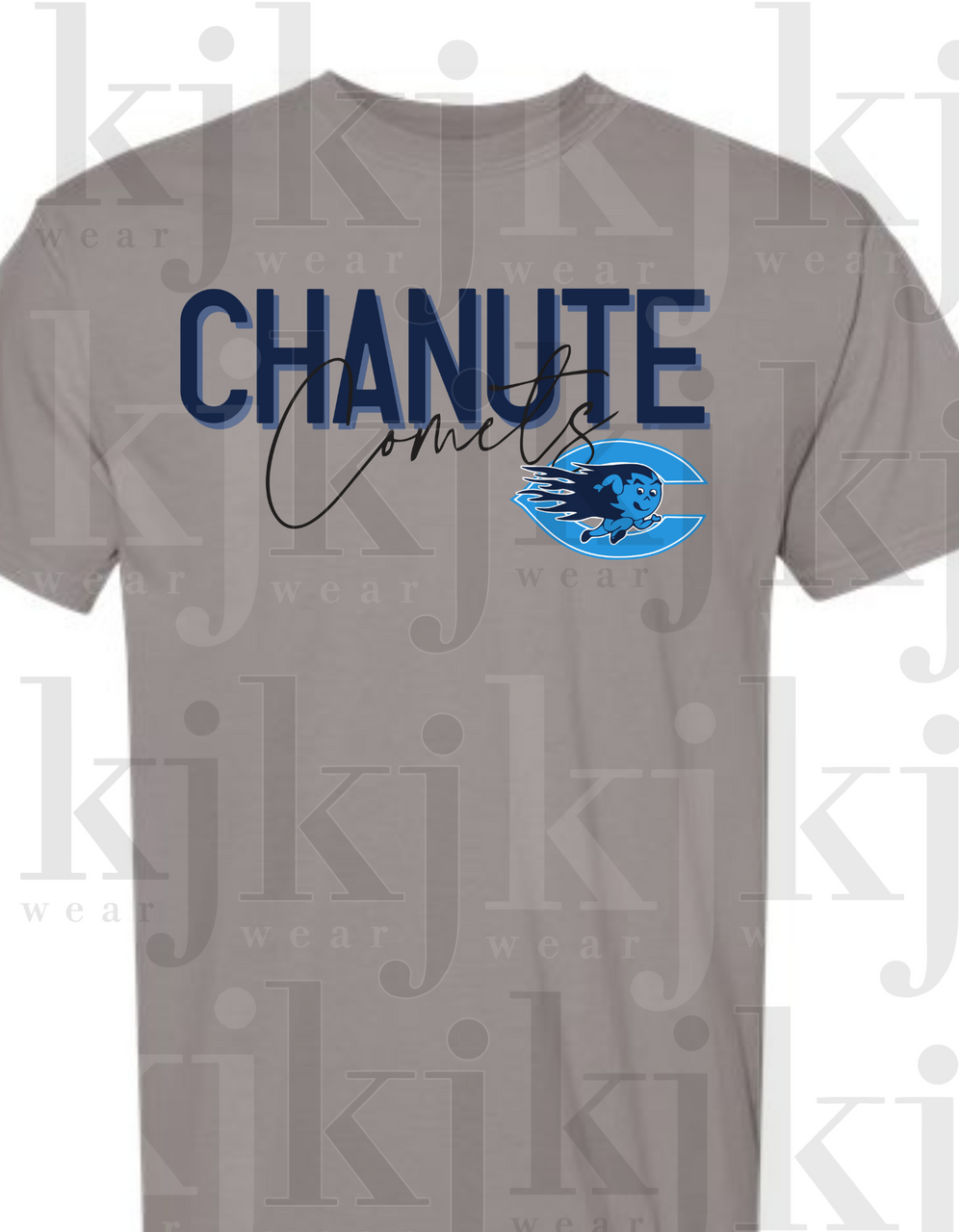CHANUTE BLUE COMETS SIGNATURE