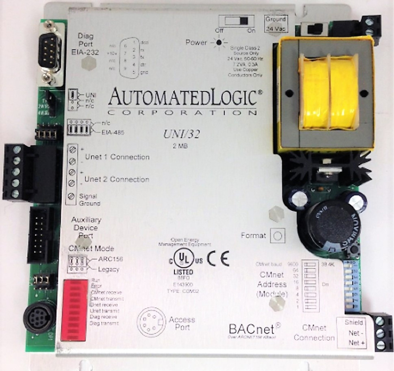 ALC Automated Logic Corporation UNI/32 U-Line Unitary Controller Router ...