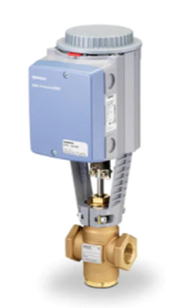 Siemens 274-03116 Valve Assembly w/Actuator, 2-Way, NO, 2-inch, 40 Cv ...