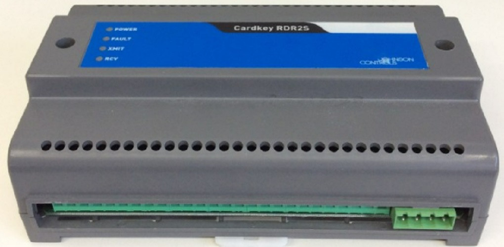Johnson Controls S300-DIN-RDR2S Cardkey Two-Door Interface Module, RS ...