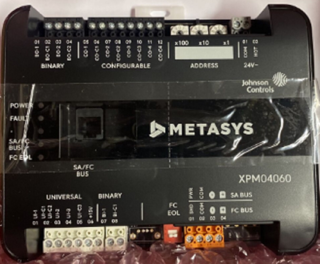 Johnson Controls M4-XPM04060-0 M4-XPM 10-Point Input/Output Expansion Module [New]
