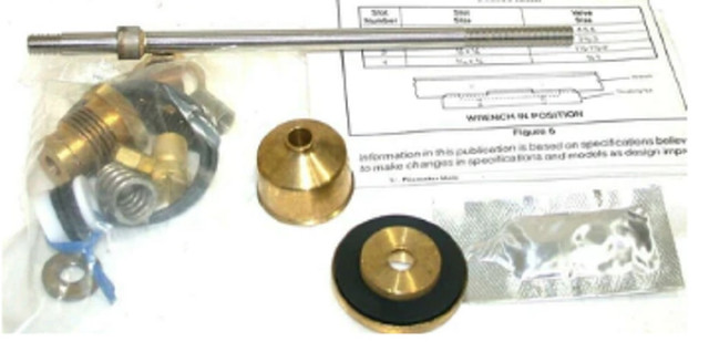 Siemens 591-967 Powers Controls Valve Rebuild Repack Kit, For Flowrite 2 Inch [New]