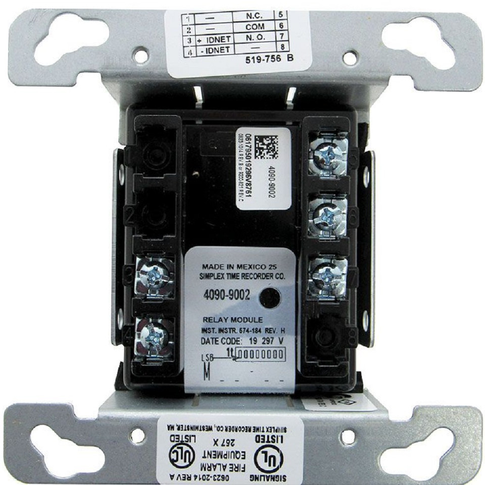Simplex Grinnell 4090-9002 617-950 IDNet Relay IAM Package, Multi-App ...