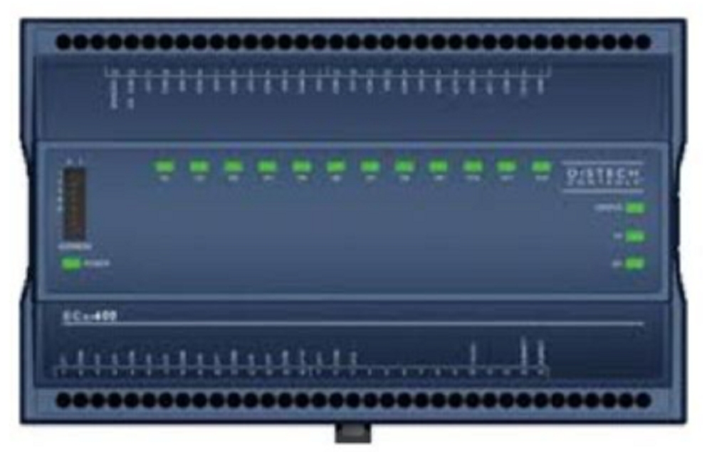 Distech CDIB-400X-00 ECB-400 BACnet Programmable Controller, 12 UI and ...