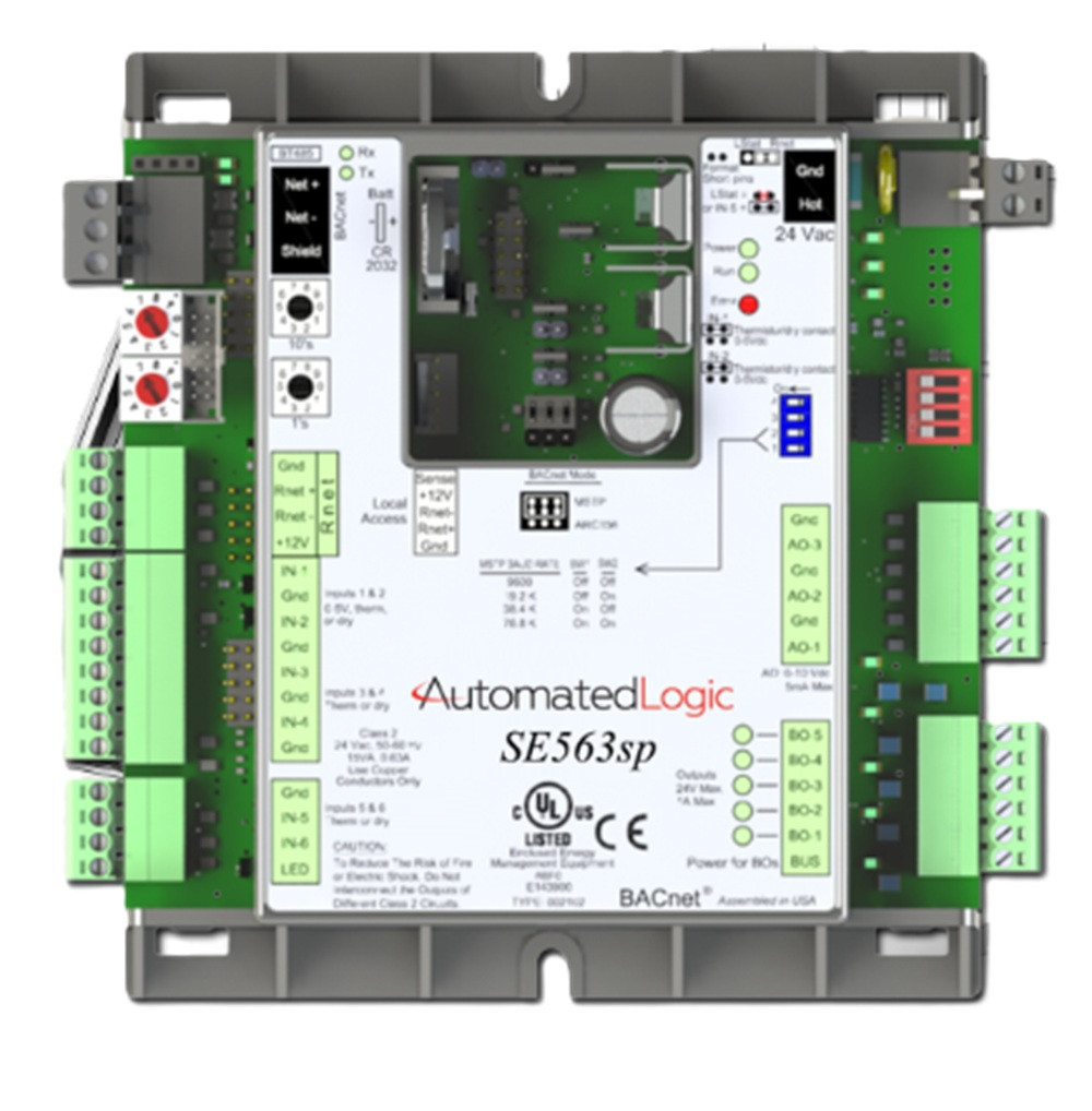 Automated Logic SE563SP Single Equipment Controller, 20 Point, Single ...