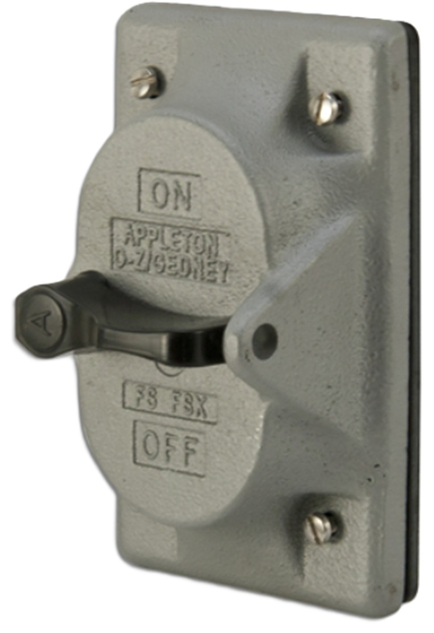 Appleton FSK-1VS 1-Gang Weatherproof Toggle Switch Cover [New]