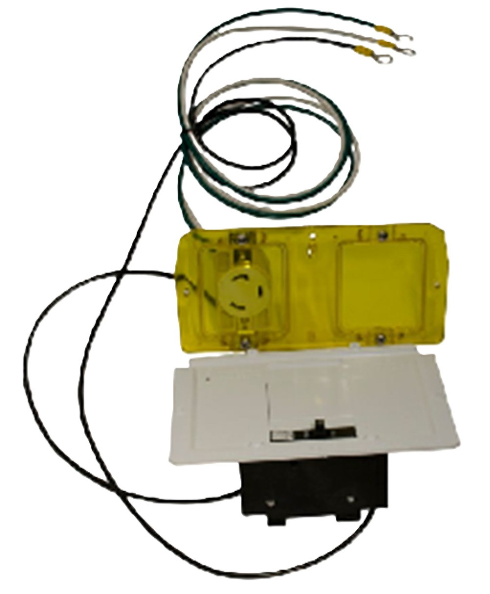 Eaton MPL1129A Lighthouse SS Pedestal Amber Faceplate Assembly, With ...
