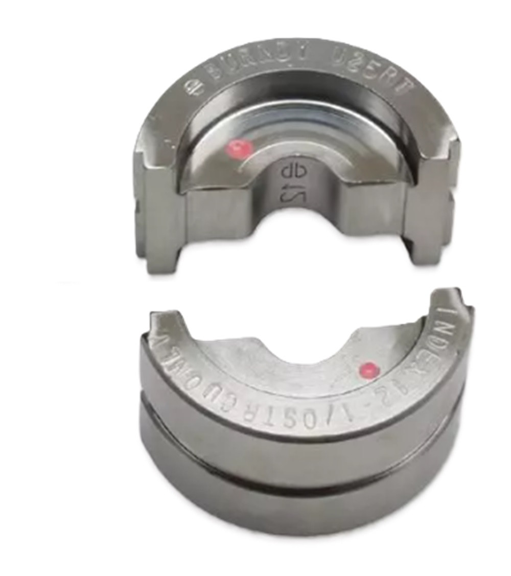 Burndy Hubbell U25RT 12 Ton U Crimper Die, Copper, 1/0 AWG, Y35 Y39 Y46 ...