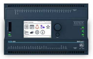 Distech CDIB-450X-00 ECB-450 BACnet Programmable Controller w/LCD, 12UI ...