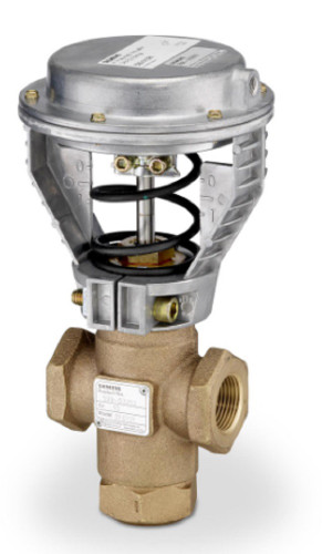 Siemens 268-03144 3-Way 1/2" Flowrite Valve, Cv 1.0, Stainless Steel ...