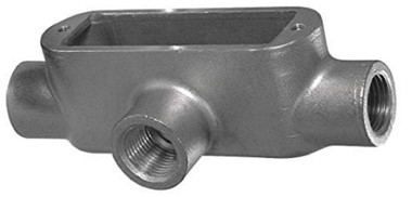Calbrite S61500TE00 Type T Conduit Body, 1-1/2 in NPT, 316SS 316 ...
