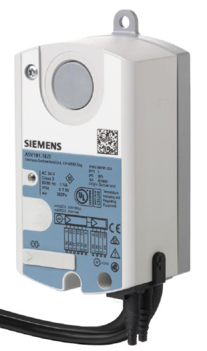 Siemens ASV181.1E/3 VAV Modular Controller for OpenAir Actuator [New]