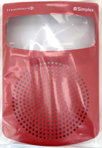 Simplex Grinnell 49SVC-WRFIRE TrueAlert SV Wall Cover, Red [New]