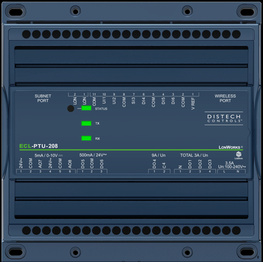 Distech CDIL-PTU208XXX-00 ECL-PTU-208 LonMark Programmable Room ...