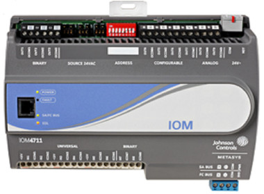 Johnson Controls MS-IOM1711-0 Input Output Module, 4-Point IOM w 4 BI ...