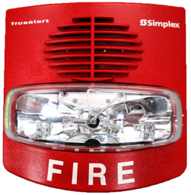 Simplex Grinnell 49AV-WRF TrueAlert ES Wall Addressable Audible/Visible ...