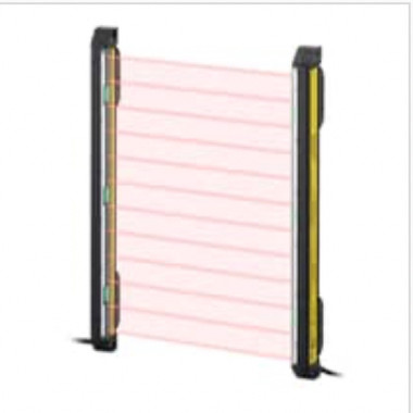 Keyence GL-S08FH Safety Light Curtains, Flat Type, 8 Beam Axes [New]