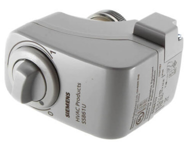 Siemens SSB61U SSB Non Spring Return Electronic Zone Valve Actuator, 0 ...