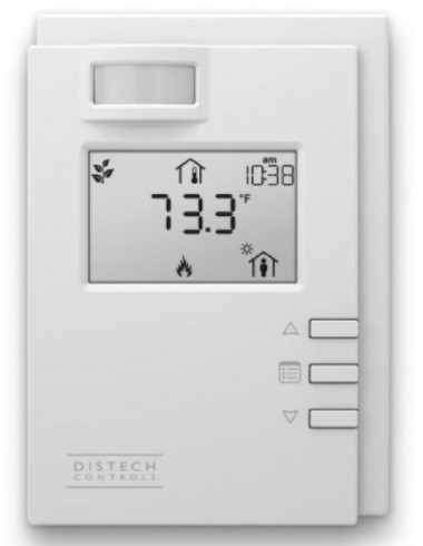 Distech Controls PDITE-SMRTVUE-01 Allure EC-Smart-Vue Room Temp Sensor ...