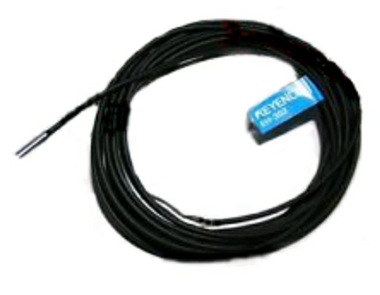 Keyence EH-302 Fiber Optic Proximity Sensor Head, Range 0-.6m, 3m ...