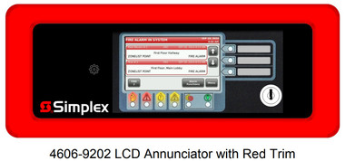 Tyco Simplex Grinnell 4606-9202 Touchscreen Color LCD Annunciator ...