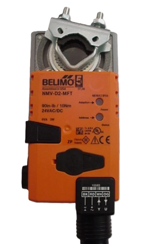 Belimo NMV-D2-MFT Actuator for VAV Control, 90 in-lb 10 Nm, 24V [New ...